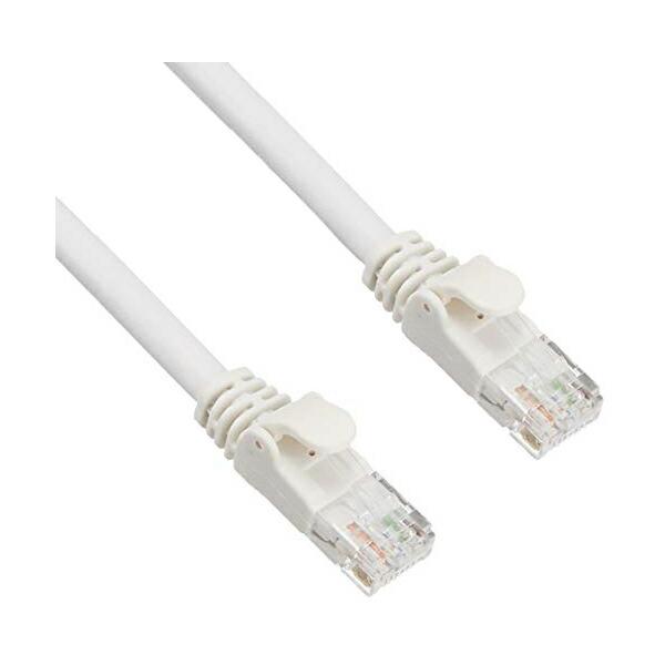 ELECOM LD-GPT/WH5/RS EU RoHS指令準拠 CAT6対応 爪折れ防止 LANケーブル 5m/簡易パッケージ仕様(ホワイト)