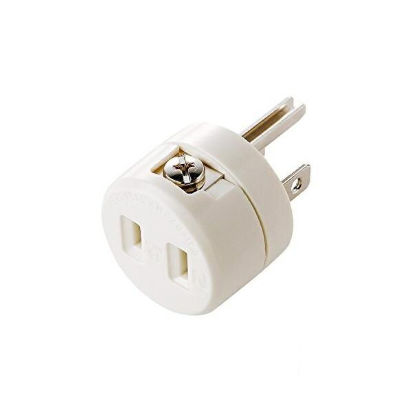 ■商品名：TAP-AD1RN サンワサプライ 2P→3P変換アダプタ