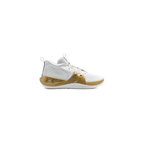 White/Gold  J・エンビードのシグニチャーモデル『Embiid One』が遂に登場！ポジションにとらわれない自由なプレースタイルをテーマにビッグマンもサポートできる耐久性とガードが求める軽量性を追求したオールラウンドモデル！コート...