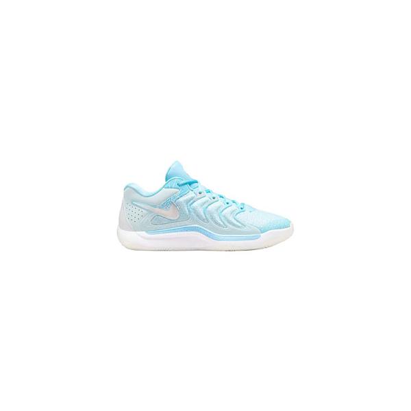 Aqua Blue/White  『KD 17』が登場！クッショニングをかかとに配し、反発力を向上。プラスチックパーツでサポートしています。大きなZoomユニットがダッシュやスピードをサポート。
