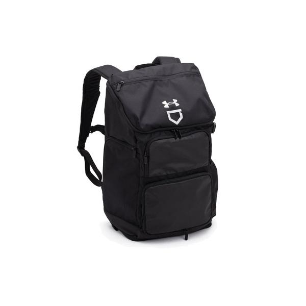 Black  バットやグラブ、ユニフォームやシューズまで、野球道具一式を収納できる大容量バックパック。シューズやグラブの型崩れを防ぐ仕切りや保冷機能がついたサイドポケットなど、すべての機能を野球に特化させた専用高機能バッグ。雪や雨をはじく撥...