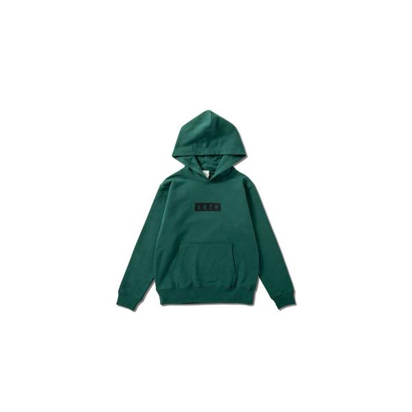 AEROSTEAM SweatAKT AKTKD SW21   GREEN  130 design：胸にAKTRのボックスロゴがプリントされたプルオーバーパーカー。シンプルなデザインなのでどのような服にも合わせやすく、スポーツでもライフスタ...