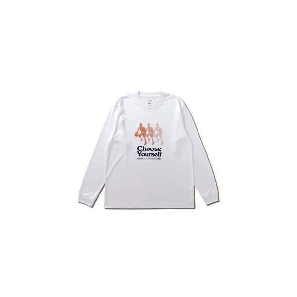 SCRIBBLE SW21   WHITE  design：昔の海外の雑誌で見たような、レトロなバスケットボーラーのグラフィックがデザインされた長袖TEE。function：スポーツ用に開発されたAKTRオリジナルファブリックを使用。モデル...