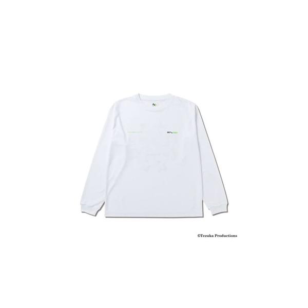 ATOM SAKT SSWER   WHITE  design：AKTRから2024年第一弾コラボレーションとしてローンチする"ATOMxAKTR"。アトムが宇宙に飛び出すグラフィックを使ったポリエステルTEE。モデル：180cm / 着用...