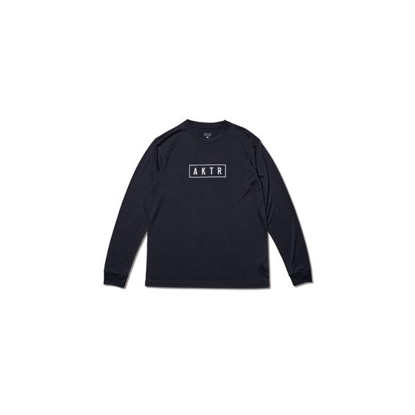 BEASTakt　SweatAKT SAKT SSWER   BLACK  design：AKTRのベーシックロゴをフロントに配置した、シンプルで使い勝手の良い長袖TEEシャツ。function：スポーツ用に開発されたAKTRオリジナルファ...