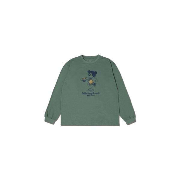 SAKT SSWER   GREEN  design：今回のホリデーシーズンに向けたコレクションは、リラックスした肩肘張らない雰囲気で、バスケットボールのカルチャーやコミュニティの交流を目指す架空のサミット「Chillin’ Hoop Su...