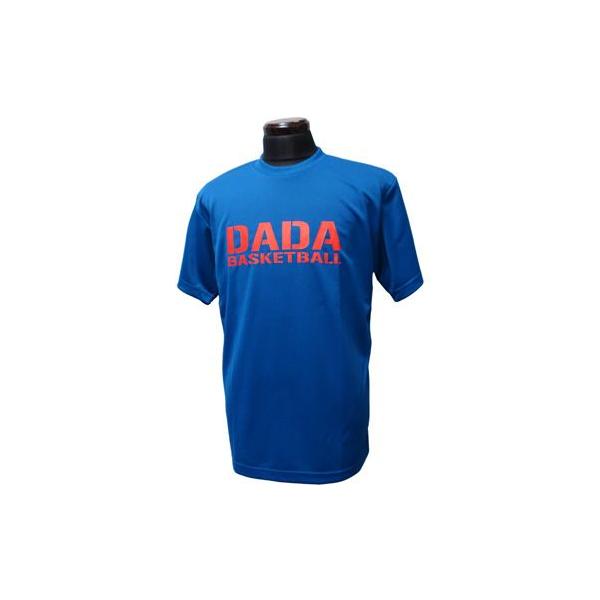 Blu/Red  お馴染みのDADAロゴが大きくプリントされたシンプルなTシャツです。即乾素材を使用しております。