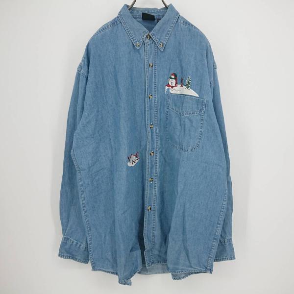 出品番号 yls0005ブランド名 OUTRAGEOUS SPORTS素材 コットンサイズ Lカラー 青ダメージ とくになし採寸肩幅 55身幅 62着丈 84袖丈 60※裄丈とはシャツの袖の長さを表現する時につかうもので、首の付け根から肩を...