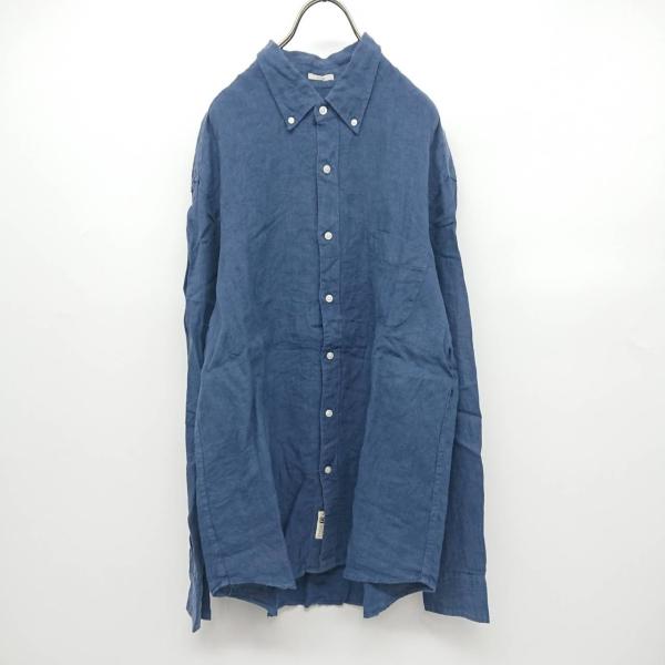 【出品番号】 yls0007【ブランド名】 J.CREW【素材】 麻【サイズ】 L【カラー】 ブルー【ダメージ】 とくになし【採寸】肩幅 49身幅 58着丈 72袖丈 64※裄丈とはシャツの袖の長さを表現する時につかうもので、首の付け根から...