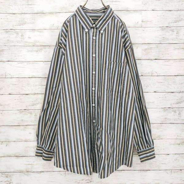 出品番号 yss0021ブランド名 ROUNDTREE&amp;YORKE素材　コットンサイズ 　XLカラー　青ダメージ　前面右側ほつれ採寸肩幅56身幅66着丈82袖丈61※裄丈とはシャツの袖の長さを表現する時につかうもので、首の付け根から...