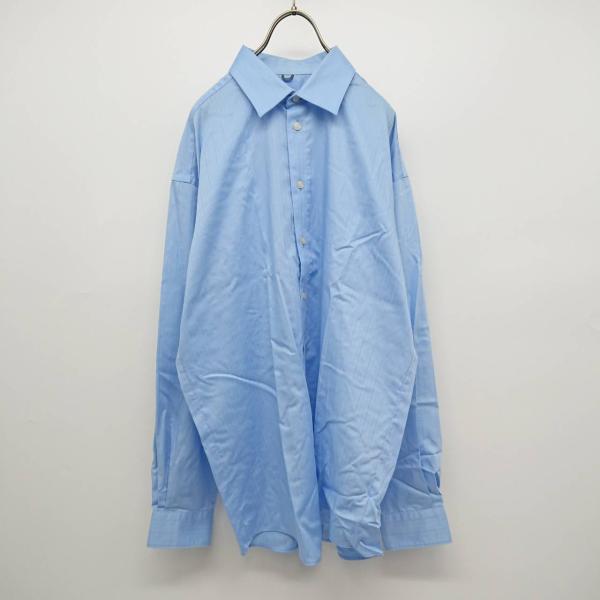 出品番号 yss0032ブランド名 KENNETH COLE REACTION素材 コットンサイズ Lカラー 水色ダメージ 特に無し採寸肩幅51身幅58着丈79袖丈61※裄丈とはシャツの袖の長さを表現する時につかうもので、首の付け根から肩を...