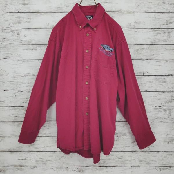 出品番号 yws0044ブランド名 THREE RIVERS素材 コットンサイズ Lカラー 赤ダメージ 前面裾に黒汚れ小、破れ穴あり　左袖白い部分あり採寸肩幅52身幅66着丈76袖丈56※裄丈とはシャツの袖の長さを表現する時につかうもので、...