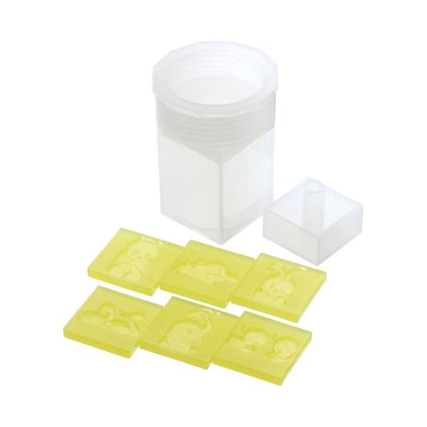 キャラ弁作りに便利なエッグフォード新登場♪ゆでたまごを四角く成型し、6種類のイラストプレートで可愛い絵柄を付けることができます！(商品内容)エッグフォード本体、イラストプレート(ひよこ、あひる、犬、パンダ、うさぎ、象)(商品サイズ)約φ69...