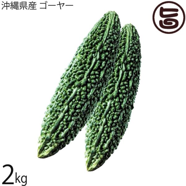 【名称】ゴーヤー【内容量】2kg×1【賞味期限】到着日より■丸のまま：1〜2日程度■カットゴーヤー：切って中の種とワタを取りだしたゴーヤーは、1週間程度【保存方法】商品到着後は、冷蔵庫の野菜室で保存してください。かすかに湿った新聞紙に包むと...