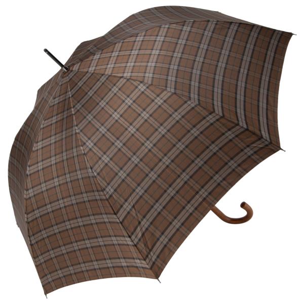 熟練の職人が一本ずつ丁寧に作った上品なタータンチェック柄ジャンプ傘。トラディショナルでおしゃれな逸品。軽量グラス骨使用。ギフトにも◎。傘生地の種類：ポリエステル100％全長：92cm　　　　開いた時の直径：108cm親骨の長さ：65cm中棒...