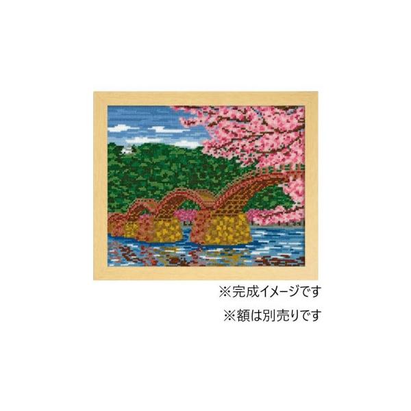 クロスステッチししゅうキット。人気の日本の名所をクロス・ステッチで表現しました。四季が織りなす日本の美しい風景をお楽しみください。