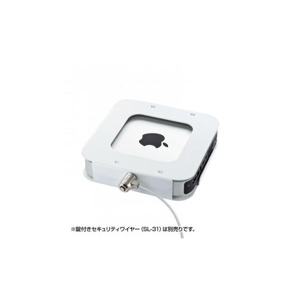 ベースとフタ部品をスライドで接続し、別売りのセキュリティワイヤーで固定するだけの簡単設置です。( SLE-6Sシリーズなどに対応)製品取り付け後も、電源コード、コネクタ部分などをふさぎません。べース部品にはVESA規格のネジ穴があり、モニタ...
