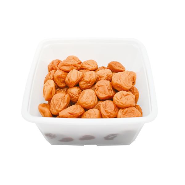 梅いちばんを代表する人気梅干。紀州南高梅を使用した、「元祖」はちみつ梅干の『黄金漬（こがねづけ）』