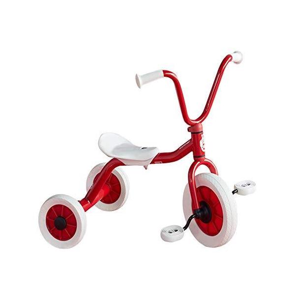 ウインザー社のペリカンシリーズは、工業製品の分野で世界的に有名なペリカンデザイン社が、子どもたちに本当に美しいデザインを、と考えつくしてデザインされたシリーズです。 ペリカンデザイン三輪車は、乗りやすさに徹底的にこだわってつくられています。...