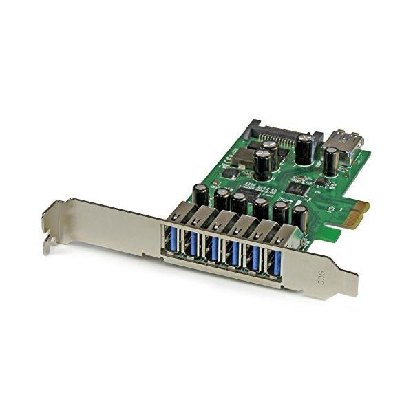 USB 3.0ポート7口を増設するPCI Express拡張カード。コンピュータの機能を拡張し、より効率的に作業を処理できる製品です。イノベーティブなスタック型のポートレイアウトを採用しており、ロープロファイルおよび標準デスクトップの両方に...