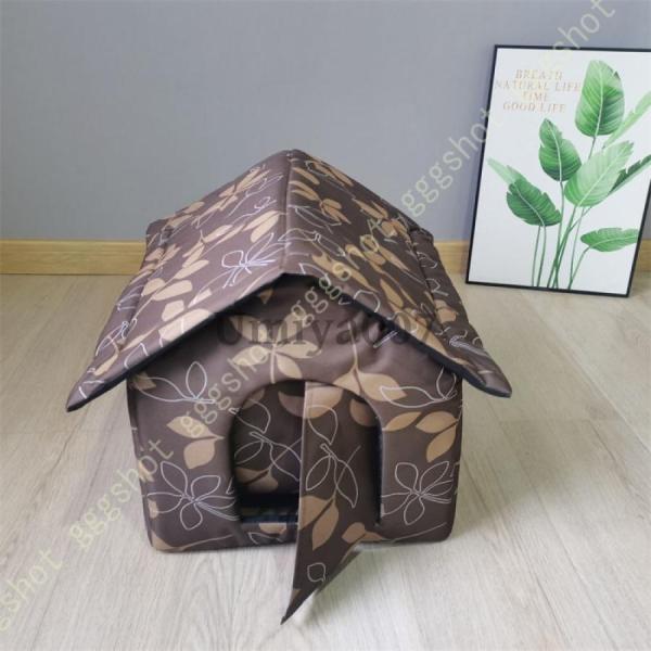 ■サイズ：Sサイズ：35*30*35cm;Mサイズ：40*35*40cm;Lサイズ：45*40*45cm；XLサイズ：55*45*55cm■適応種：中小型犬、猫■材質：表地素材：オックスフォード，詰めもの：スポンジ■お手入れ：手洗い可能■多...