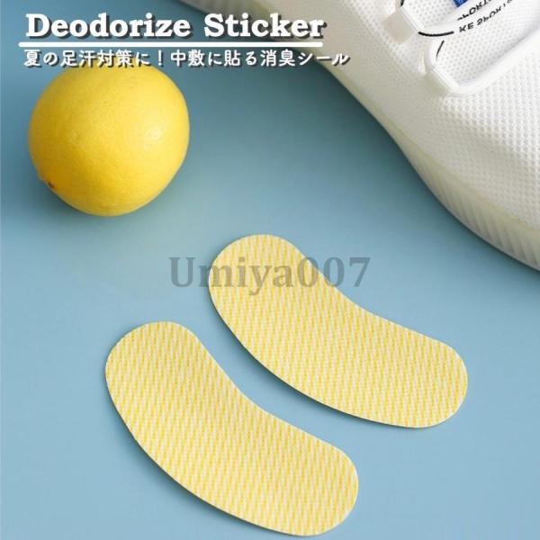 ・カラー：イエロー・サイズ：10cm×4cm・重量：4.6g/対・内容量：5足分入り・特徴：入れておくだけ。湿気取りにもなる靴消臭グッズ。【関連キーワード】消臭剤 靴 消臭グッズ 靴用消臭剤 湿気取り おしゃれ 入れておく シューケア用品