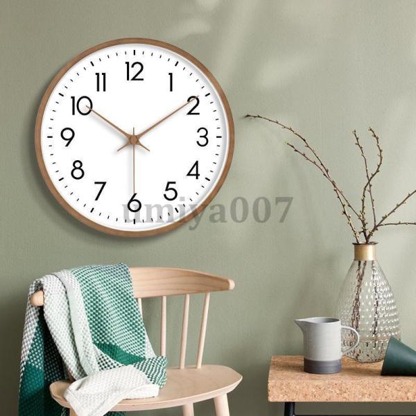 商品名：壁掛け時計秒針タイプ：静音スイープカバーの材質：木鏡の材質：ガラスの鏡面文字盤の材質：PVCカラー：写真通りサイズ：12インチ（30cm ）内容物：本体×1、単3乾電池（別売り）■飾るだけで知性、大人のさを 添え、お部屋の雰囲気、 ...