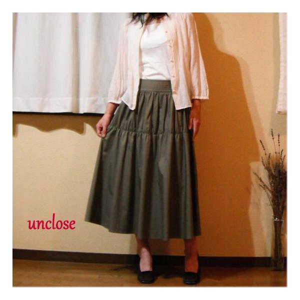 ギャザギャザフレアースカートの型紙は2段のギャザーで動きのある表情豊かなデザイン！立体的なギャザーが出て、2段のギャザーで分量感も抑えます。ヨーク切替だからウエスト周りもスッキリ！ヒップ下にコールゴムでギャザーを寄せる事で分量感あるフレアー...