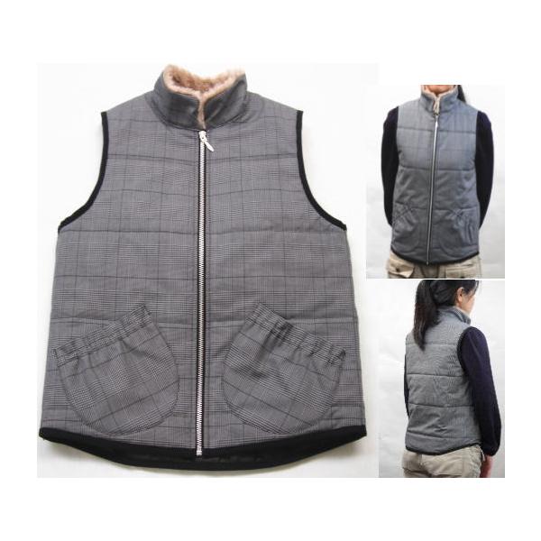 簡単仕様のキルトベストの型紙です。スッキリシルエットで、中綿だけじゃなく、ニット地や薄手にもご利用いただけます。薄手で作ればインナーとしても使える便利なベスト！・縫代付きカット済み型紙に作り方レシピ付き〔パターンサイズ〕（Ｍ）肩巾35cmバ...