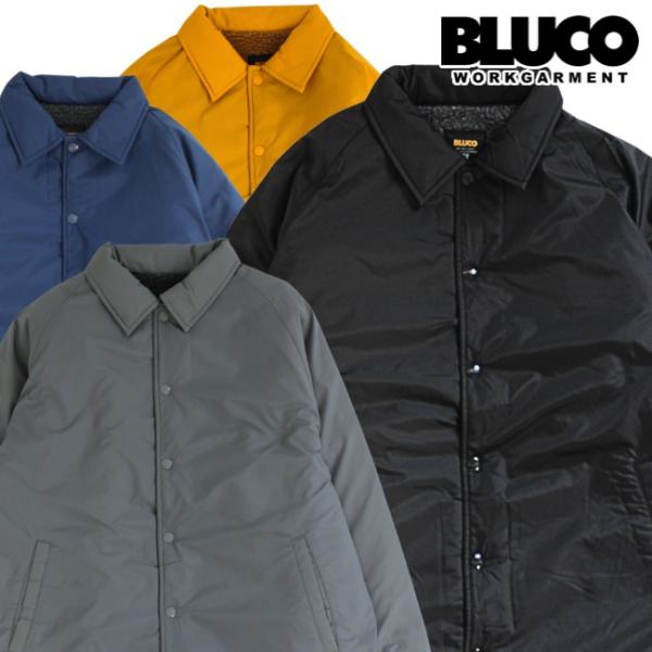 セール！BLUCO ブルコナイロンコーチジャケットNYLON COACH JACKET -BOA LINING-147-31-020裏ボア付きのコーチジャケットはBLUCOの人気アウターの中でロングセラーアイテムのひとつ。2024モデルは、...