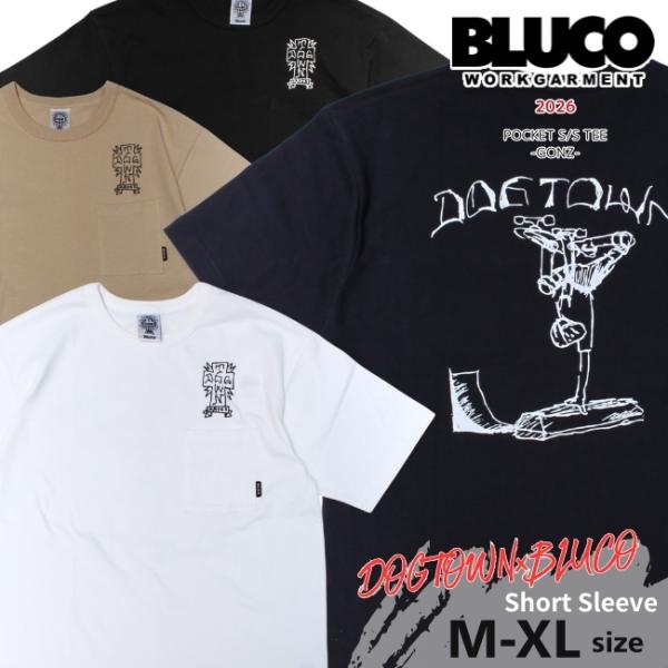 2026新作DOGTOWN×BLUCOブルコポケットTシャツ -GONZ-163-22-032＜北海道・東北・沖縄へのお届けは「代金引換」「到着日時指定」がご利用頂けません/２点以上もしくは他の商品と同梱で宅配便を使用します＞DOGTOWN...