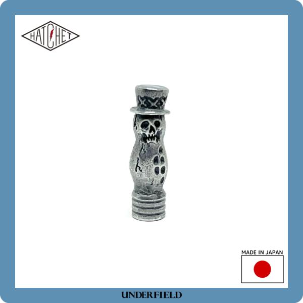 detail:HATCHET METAL WORK STUDIOハチェットメタルワークスタジオHBC-16-Al "HATCHET MAN" ValveCap (仏式、英式用)ハチェットマンがモチーフのバルブキャップです。自転車の仏式、英式...