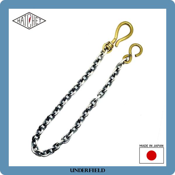 detail:HATCHET METAL WORK STUDIOハチェットメタルワークスタジオSilverPlating WalletChain 6HW-15-SP真鍮のチェーンにシルバーメッキを施しております。その名の通り銀メッキですので...