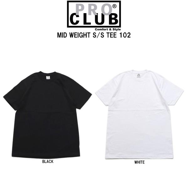 PRO CLUB(並行輸入品)Men's Comfort Cotton Short Sleeve T-Shirt 102※モニター環境により、カラーイメージが異なる場合がございます。※生産時期により、ロゴやタグ等のデザインが変更される場合が...