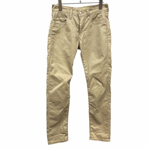 リーバイス 502 プレミアム パンツ COOL クール スリムフィット 綿×ポリエステル×ポリウレタン W27 ベージュ メンズ(レディース？)