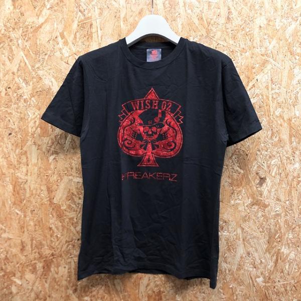 ZAIN PRODUCTS - メンズ Tシャツ 音楽 『BREAKERZ 3rd Aniversary Live WISH02 2010.07.30』 両面プリント 丸首 半袖 - ブラック 黒