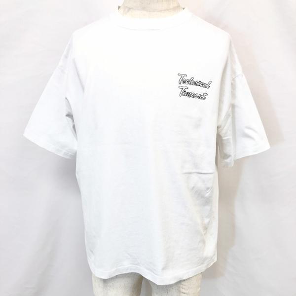 FREAK'S STORE - M メンズ Tシャツ プリント 落ちる女性 Technical Timeout It's always changing. Your status is changing. 丸首 半袖 白