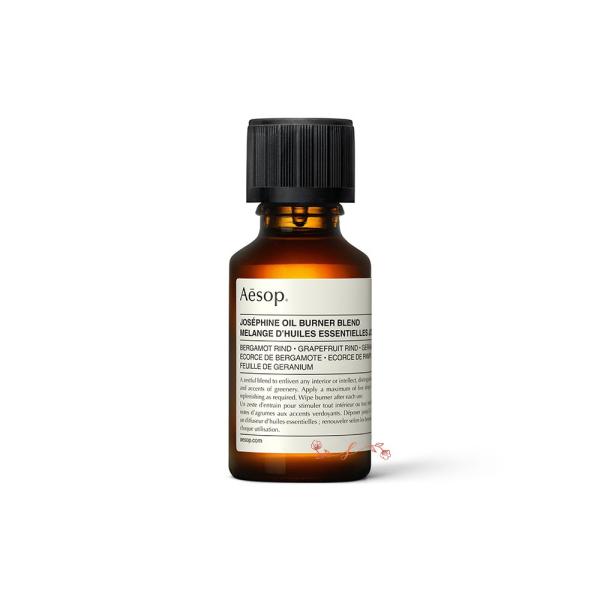 ブランド: イソップ (Aesop)製品タイプ: オイルバーナーブレンド / エッセンシャルオイル香りの特徴: フローラルとスパイスが調和した、エレガントで温かみのある香り主な香調: フローラル、スパイシー、ウッド容量: 5mL（少量でも香...