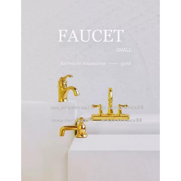 サイズ：01-クロスハンドル蛇口：高さ15mm × 幅17mm（ピン穴 2×3mm）02-レバー式ハンドル蛇口：高さ22mm × 幅19mm（ピン穴 3×3mm）03-ツーハンドル蛇口：高さ25mm × 幅25mm（ピン穴 約3mm）※底部...