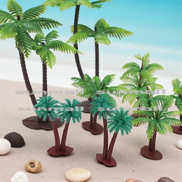 サイズ：03-大サイズ：約13cm02-中サイズ：約7cm01-小サイズ：約6.5cm※ 注: 本製品には多少の測定誤差がある場合がございますので、実際の商品を基準にしてください。素材：鉄ワイヤー＋プラスチック◎リアルな質感のミニチュアヤシ...