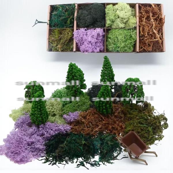 サイズ：パッケージサイズ：約20×14×5cm内容量：約60g（色や種類により多少前後します）※天然素材のため、形状・ボリュームには個体差がございます。素材：天然トナカイモス（プリザーブド加工）北欧などで採取される自然の地衣類（レインディア...