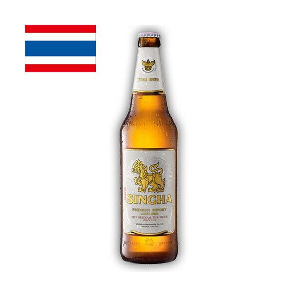 シンハービール/Singha ビン・瓶 タイ ビール 330ml 5.0%