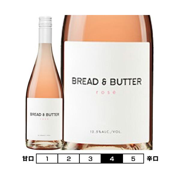ブレッド &amp; バター[2020]ローズ ロゼ 750ml Rose[Bread &amp; Butter Wines] アメリカ カリフォルニア ロゼワイン