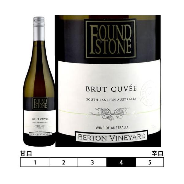 ファウンド・ストーン　ブリュット　キュヴェ[N/V]バートン・ヴィンヤーズ 泡・白 750ml　Found Stone Brut Cuvee [Berton Vineyards Pty Ltd]