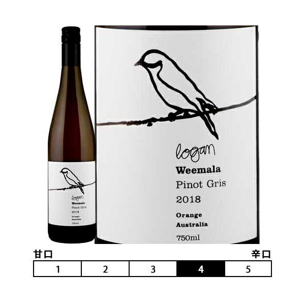 ウィマーラ ピノ・グリ[2022]ローガン ワインズ 白 750ml Logan Wines[Weemala Pinot Gris] オーストラリア ニュー・サウス・ウェールズ 白ワイン