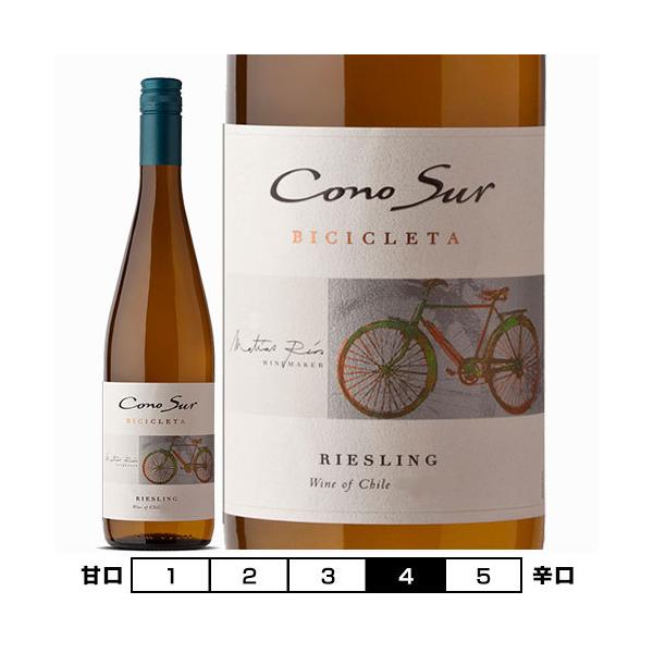コノスル　リースリング　ビシクレタ(ヴァラエタル)[2019]ヴィーニャ・コノスル 白 750ml Vina Cono Sur[Cono Sur Riesling Bicicleta (Varietal)] チリ 白ワイン