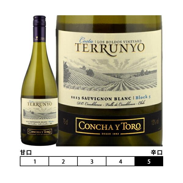 コンチャ・イ・トロ[2018]テルーニョ　ソーヴィニヨン・ブラン 白 750ml　Concha Y Toro[Terrunyo Sauvignon Blanc]チリ　D.O. カサブランカ・ヴァレー 白ワイン