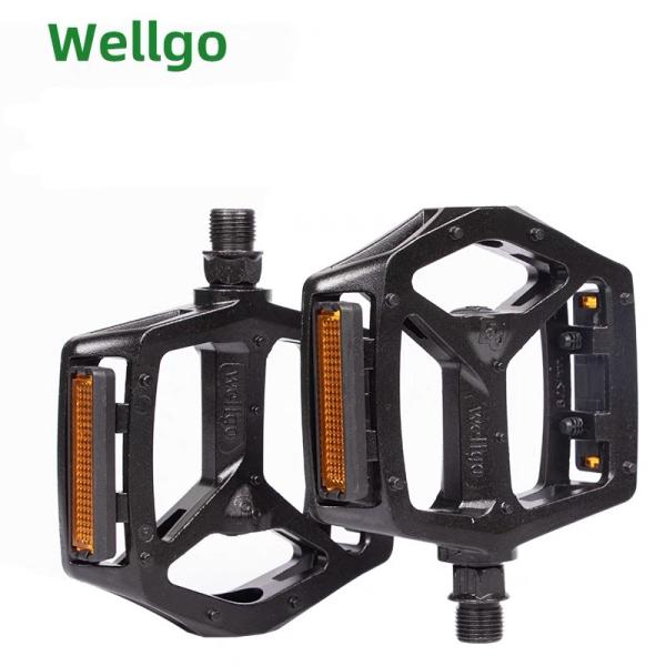 世界的に有名なペダルメーカーであるwellgo、数多くの完成車メーカーに採用されています。（Shengmilo電動アシスト自転車、ロードバイククロスバイクなど）【ブランド】wellgo【モデル】B249DU【ベアリング】2DU【材料】アルミ...