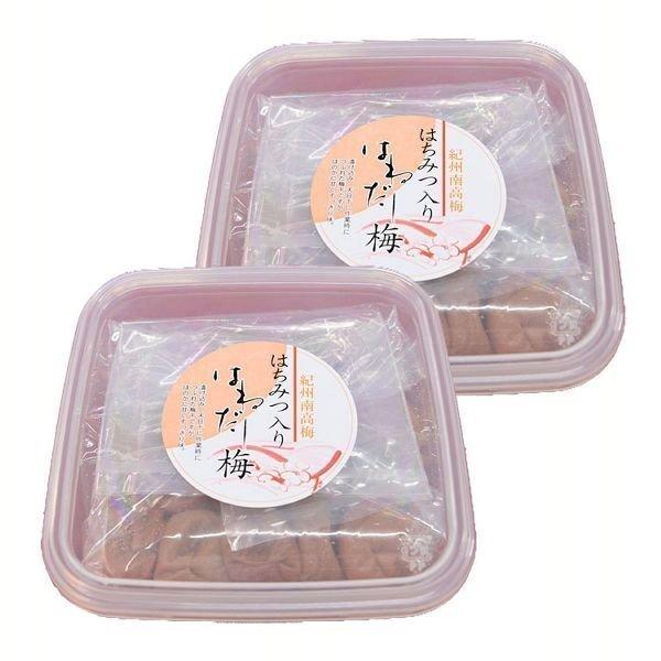 無選別の紀州産南高梅。ミカン畑で採取したはちみつを使用しています。甘く塩分の低いはちみつ梅干です。梅の生産量日本一の和歌山で穫れた南高梅と、和歌山のみかん畑で採集した蜂蜜をつかった塩分約5%の甘い梅干しです。甘いだけではなく、旨味とやさしい...
