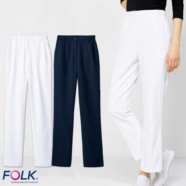 ■品名・品番：レディスパンツ(女性/レディース)　6014SC■カラー：1.ホワイト　17.ダークネイビー■サイズ：S　M　L　LL　EL(3L)　4L■素材：ノンPUストレッチ(ポリエステル100%)■機能・特長：ストレッチ　制電　速乾　...